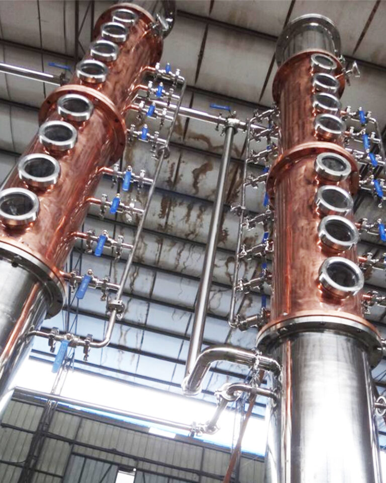 The Column Still | Tiantai© Alcohol Distiller Manufacturer